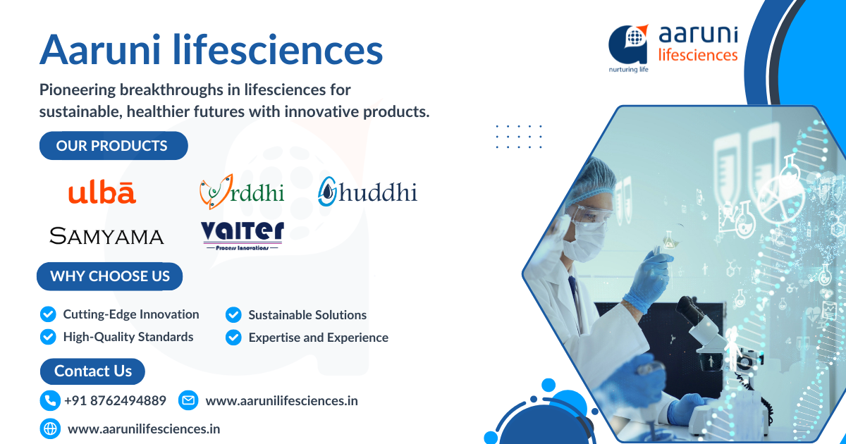 Aaruni Lifesciences - Efficient Systems for Single-Use Processing
